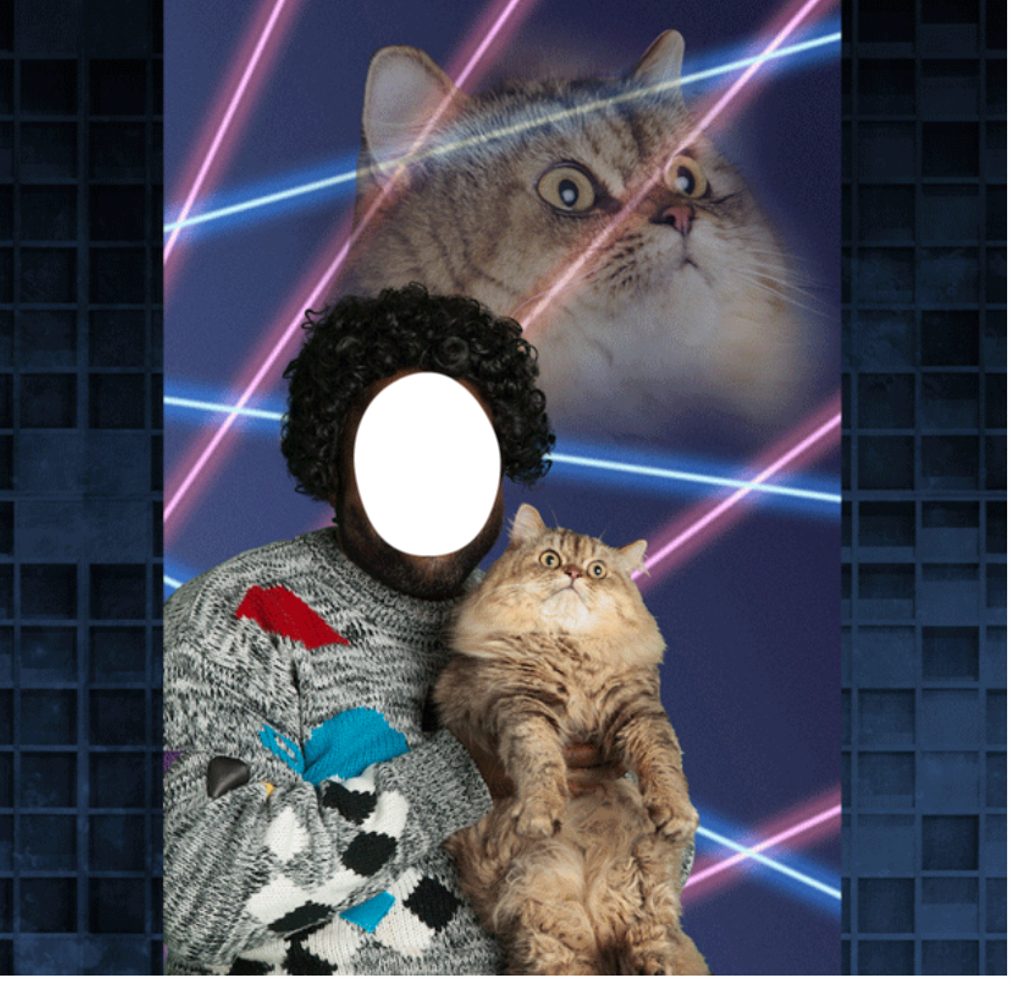 black cat dude - FACEinHOLE