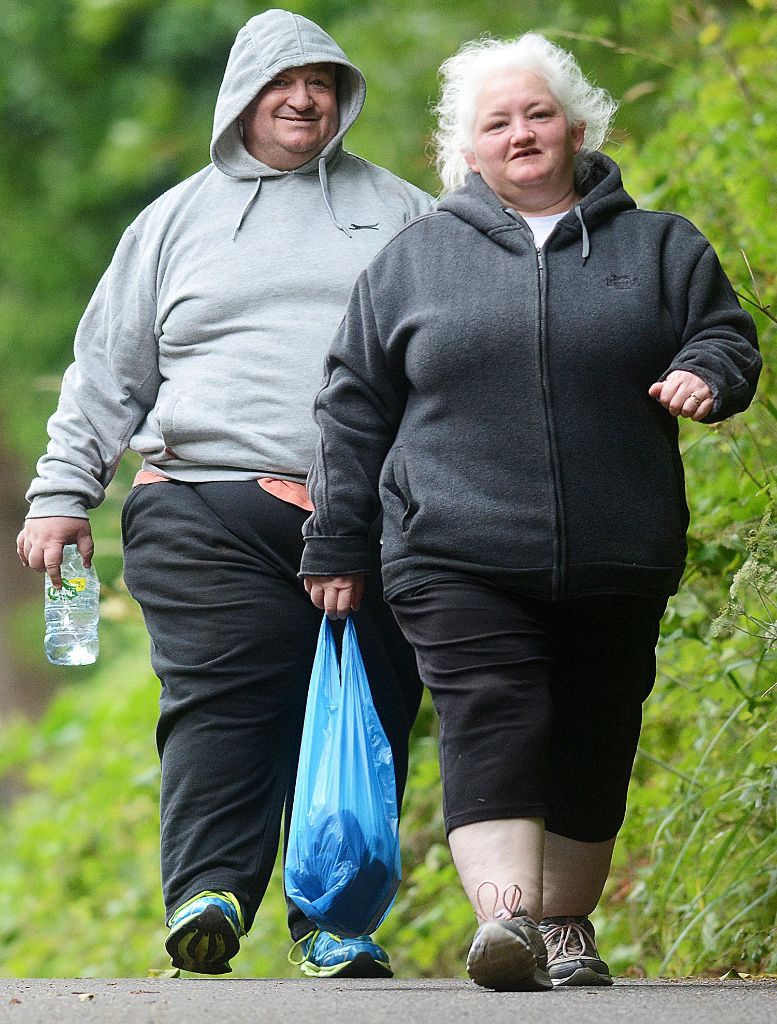 fat couple dating girl guy love exercise fit #customscenario# - FACEinHOLE