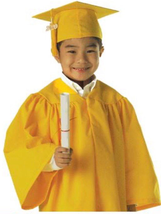 kids grad photo - FACEinHOLE