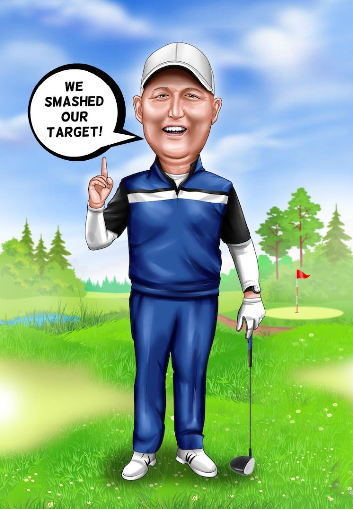 Golf Winner - FACEinHOLE