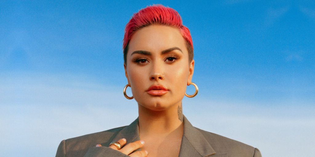 demi lovato singer actor non binary nonbinary pop #custom2021 - FACEinHOLE